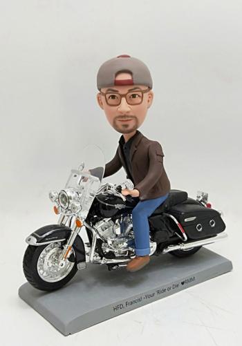 Custom bobblehead-Man in Harley Divison [C5206] - $139.00 : Custom ...